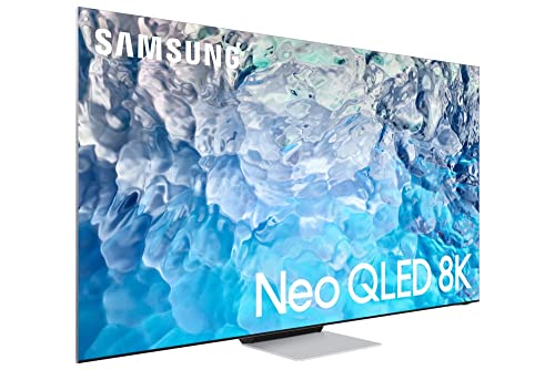 SAMSUNG QN65QN900BFXZA 65" 8K QLED UHD HDR Smart Infinity-Screen TV with a Sanus VLF525-B1 Full-Motion Premium Series Mount for 50"-82" Flat Screen TV's (2022)