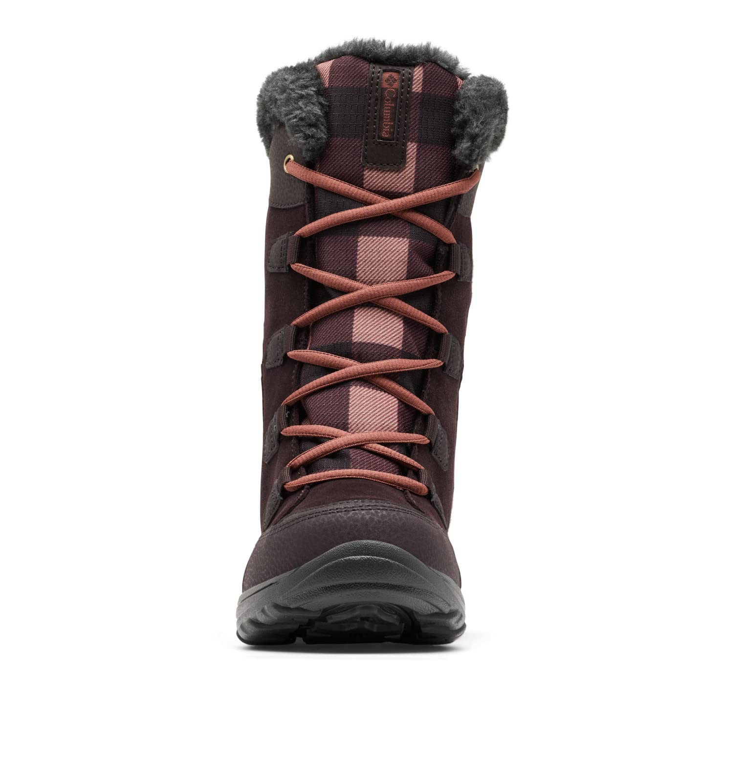 Columbia Women's Ice Maiden II Snow Boot, New Cinder/Crabtree, 10 M US