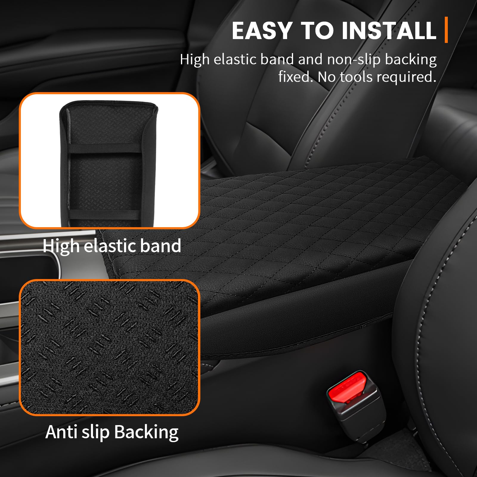 Rilsen Honda Accord 2023 2024 2025 Center Console Cover Armrest Cover Armrest Cushion Pad Cover for Honda Accord Accessories