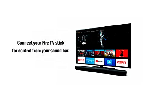 Yamaha Audio YAS-209BL Sound Bar with Wireless Subwoofer, Bluetooth, and Alexa Voice Control Built-In,Black,36 x 2.5 x 4.25 inches