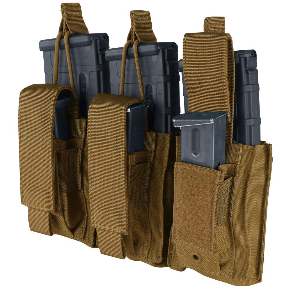 Condor GEN2 Triple Kangaroo Magazine Pouch (Coyote Brown)