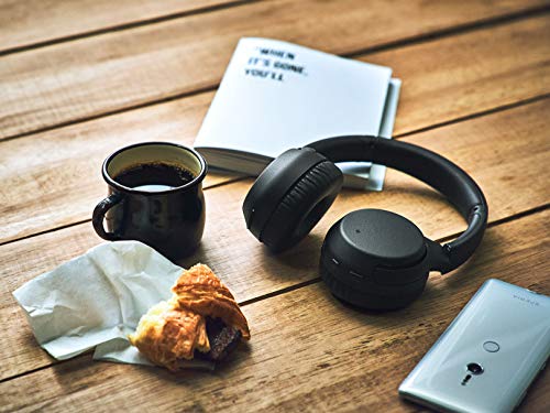 Sony WHXB700 Wireless Extra Bass Bluetooth Headset/Headphones with mic for Phone Call and Alexa Voice Control, Black