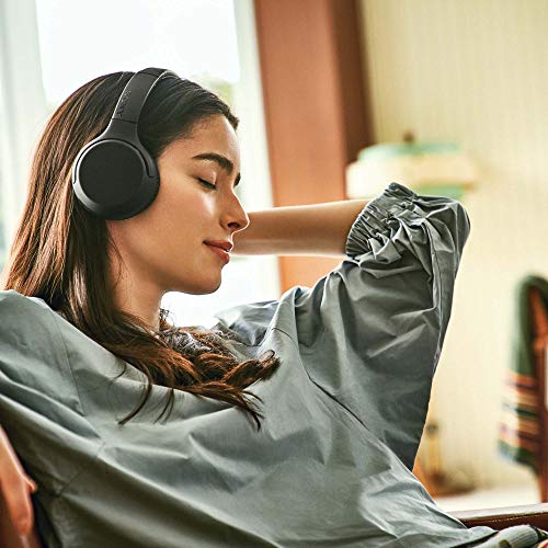 Sony WHXB700 Wireless Extra Bass Bluetooth Headset/Headphones with mic for Phone Call and Alexa Voice Control, Black