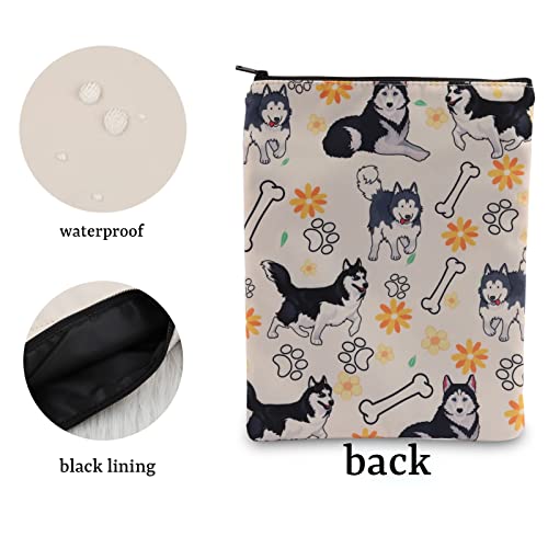 Husky Book Sleeve Husky Mom Gift Husky Dog Book Protector Best Husky Mom Ever Book Cover Husky Owner Gift