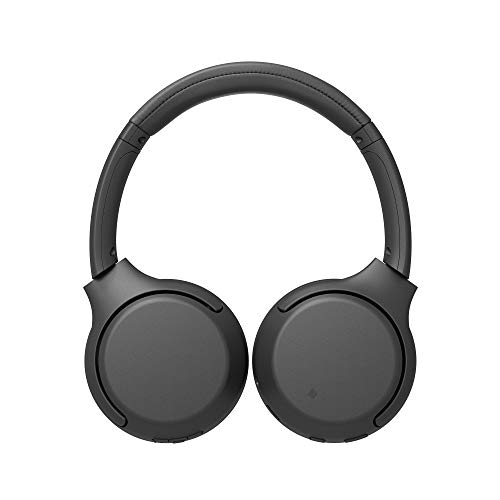 Sony WHXB700 Wireless Extra Bass Bluetooth Headset/Headphones with mic for Phone Call and Alexa Voice Control, Black