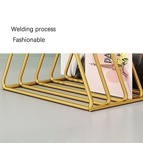 File Rack Bookend Office File Organizer Metal Bookend Support Magazine Rack Art Modeling Desktop Storage Shelf Bookshelf Multifunctional File Organizer Desk Home Office Decoration File Organizer ( Siz