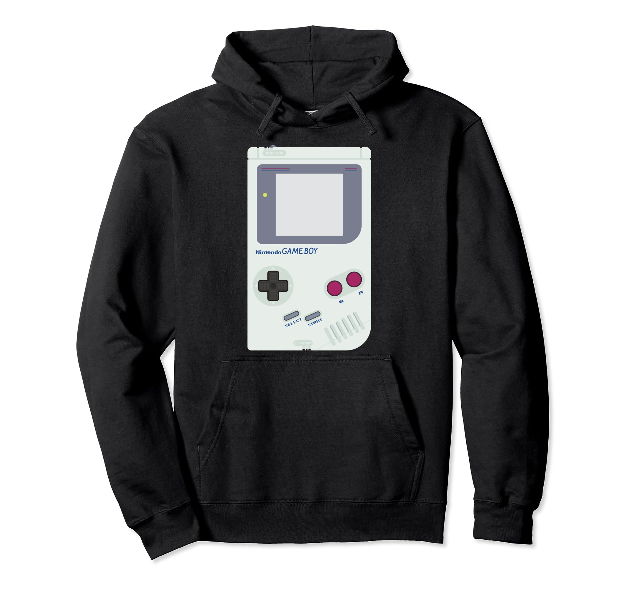 Nintendo Game Boy Handheld Console Graphic Hoodie Pullover Hoodie
