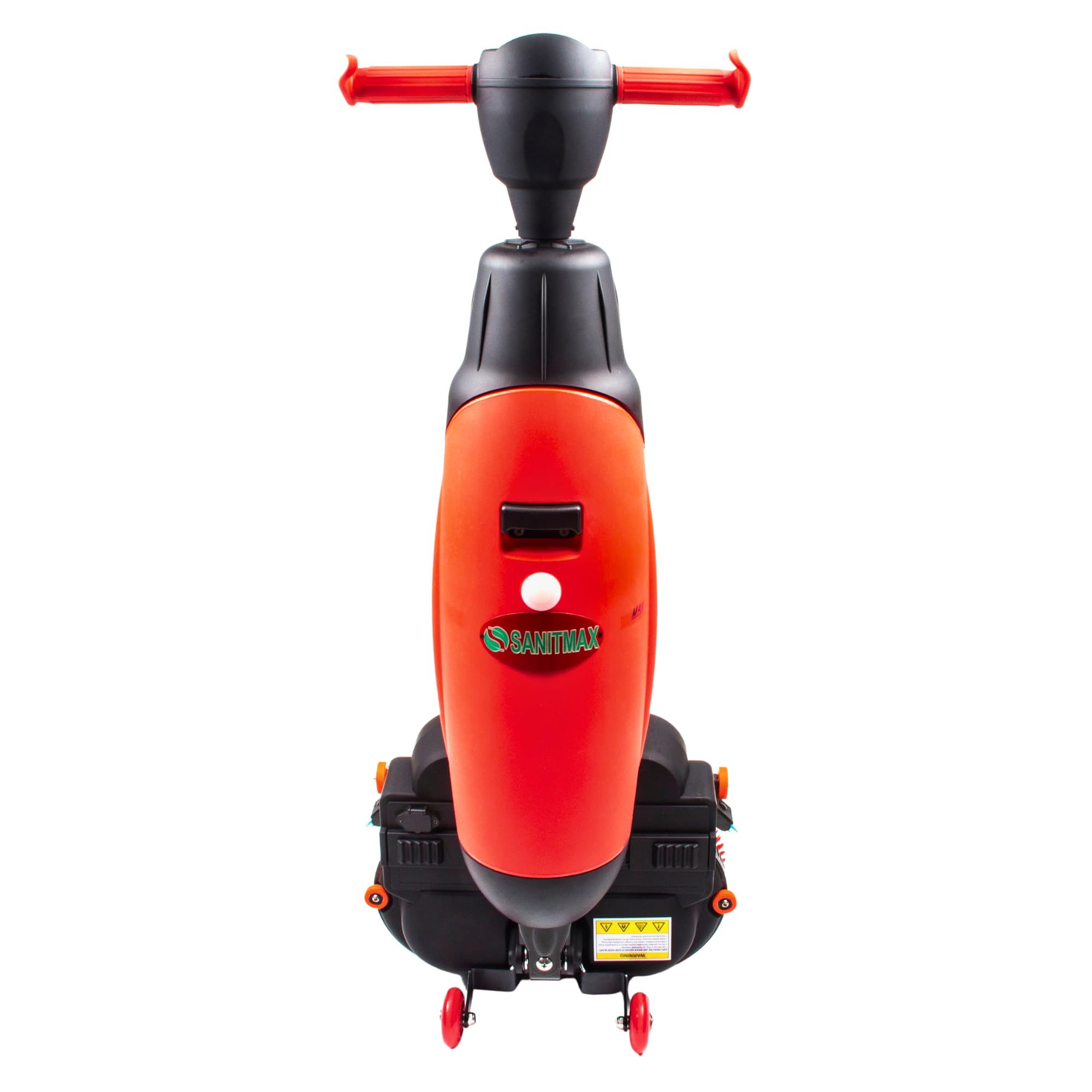 SANITMAX SM430 17" Commercial Floor Scrubber Machine, Rotary Double Brushes, 10000 sqft/h, Cordless Rechargeable Lithium Battery