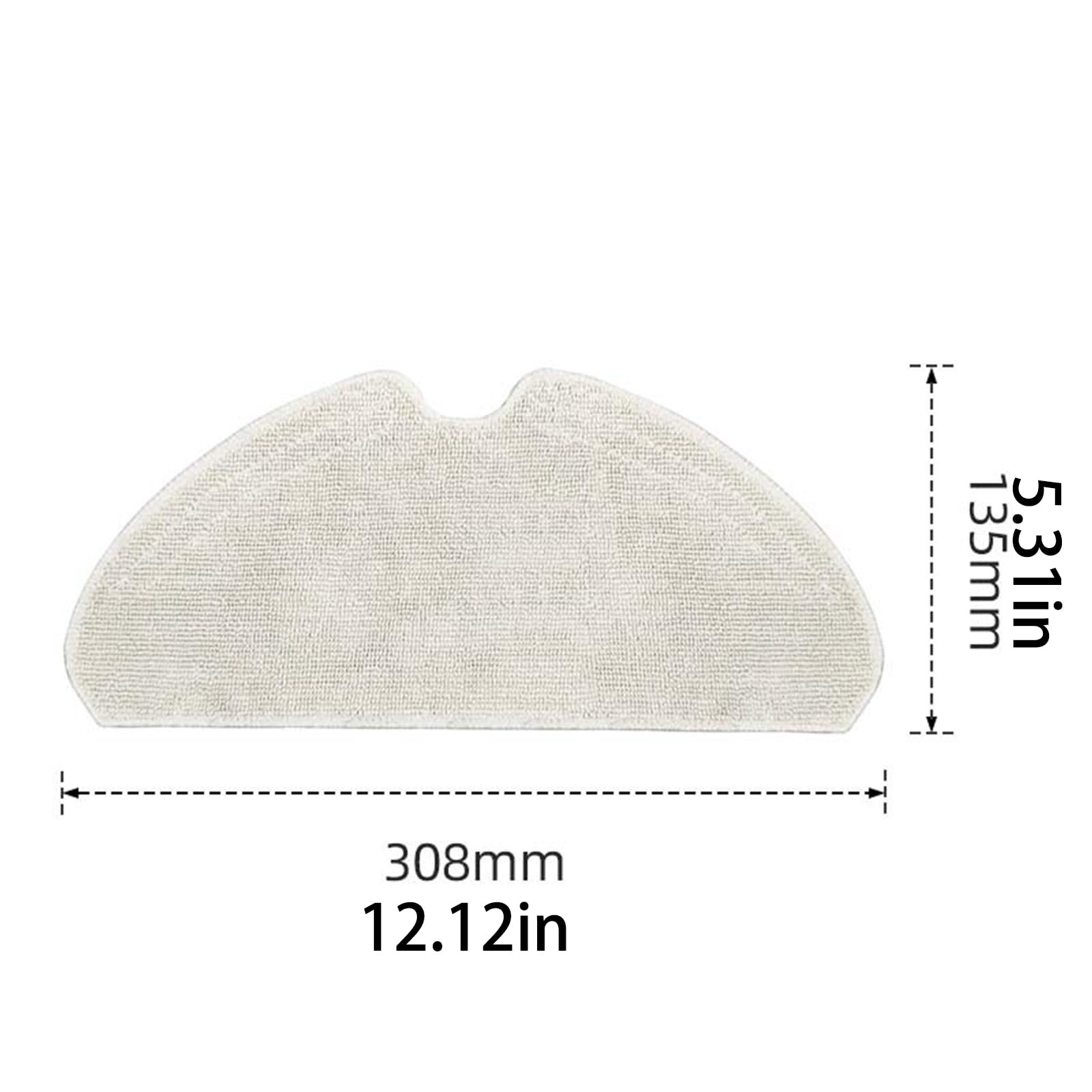 Reusable Sweeping Robot Vacuum Cleaner Cleaning Cloth Mop Wipe Replacement Accessories Compatible For D10S/D10S 5pcs Vacuum Cleaner Cleaning Supplies Mop Cloth Accessories Floor Cleaning Tools