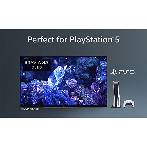Sony XR42A90K Bravia XR A90K 42 inch 4K HDR OLED Smart TV 2022 Model Bundle with Premium 2 YR CPS Enhanced Protection Pack