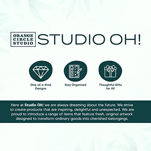 Guided Pregnancy Journal by Studio Oh! - Bump for Joy - 9" x 9" - Beautifully Illustrated Hardcover Journal with Storage Pockets Creates a Keepsake of Maternity Memories