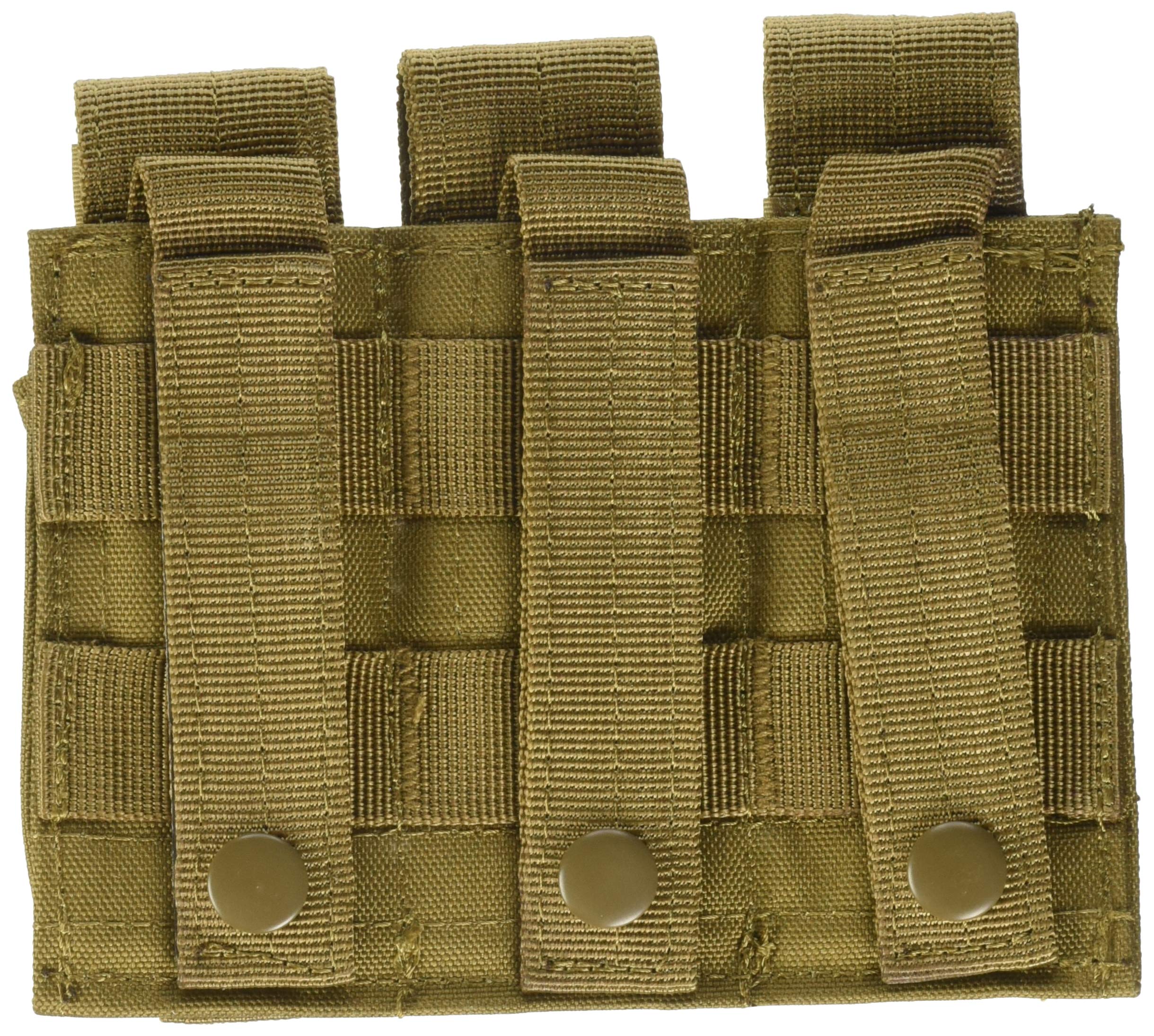 Voodoo Tacticalpistol Triple Mag Pouch, Coyote