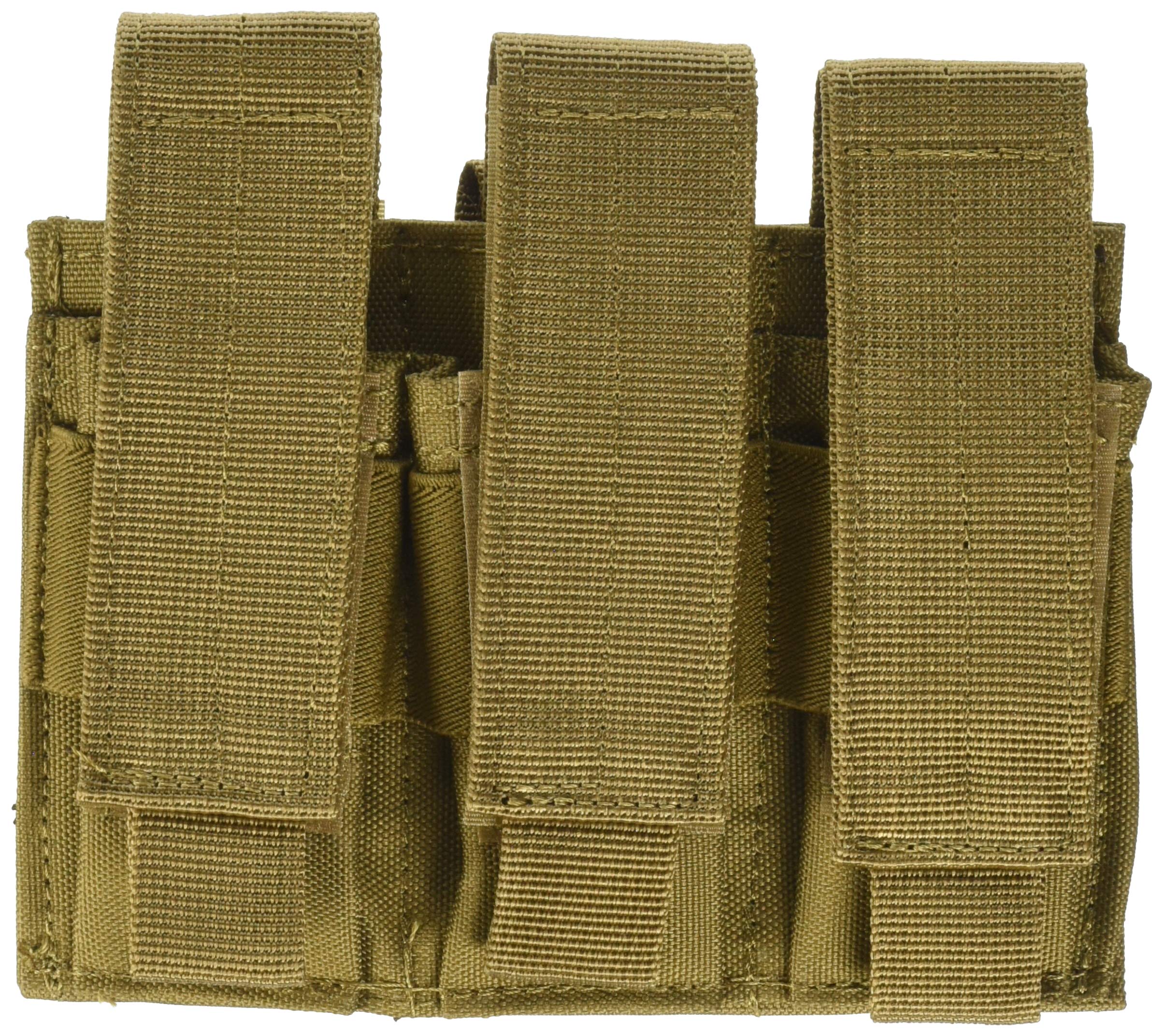 Voodoo Tacticalpistol Triple Mag Pouch, Coyote