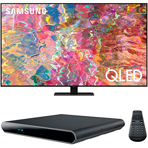 SAMSUNG Q80BA 50 Inch QLED 4K Smart TV (2022) Cord Cutting Bundle with DIRECTV Stream Device Quad-Core 4K Android TV Wireless Streaming Media Player