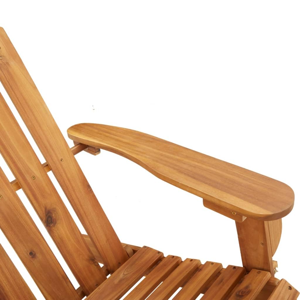 DYRJDJWIDHW Adirondack Rocking Chair Outside bar stools,Outdoor Chairs,Patio Set,Outdoor Chairs Set of 2,Outdoor Patio,Outdoor bar stools,with Cushions Solid Wood Acacia