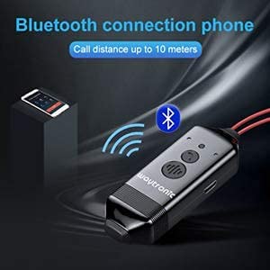 Wireless Bluetooth Call Recorder Device, Cellphone Phone Conversation Recording Headphone Voice Recorder Function Earphone for Android iPhone iPad Skype Whatsapp Audio Calls