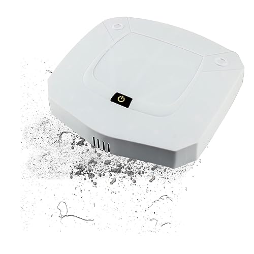 niuli Sweeping Robot, Robot Vacuum Cleaner Pet Hair Automatic Floor Cleaner Robot Carpet and Floor with Mapping - Automatic Vacuum Cleaner and Mop for Pet Hair,Square