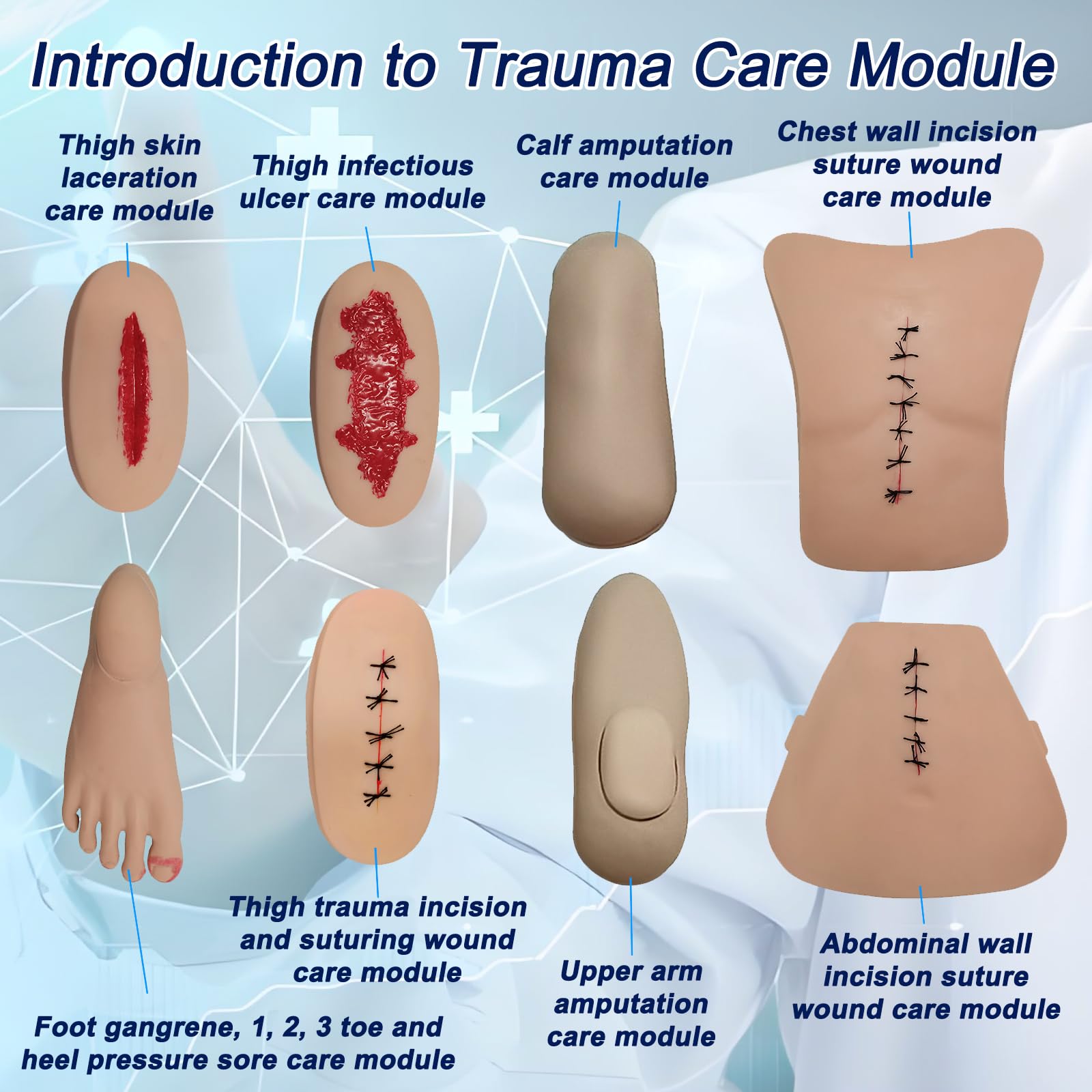 MZBZYU 5.7ft Life Size Patient Care Manikin Training CPR Simulator Basic Geri Nursing Skills Geriatric Human Model Mannequin Full Body for Students Education Teaching Medical Training Skills