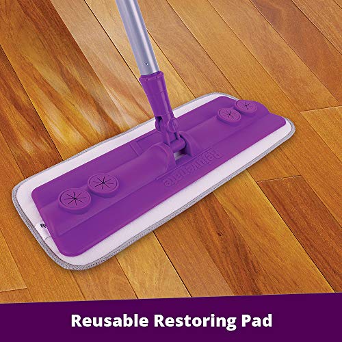 Rejuvenate Microfiber Mop Bundle with Floor Cleaner and Pads