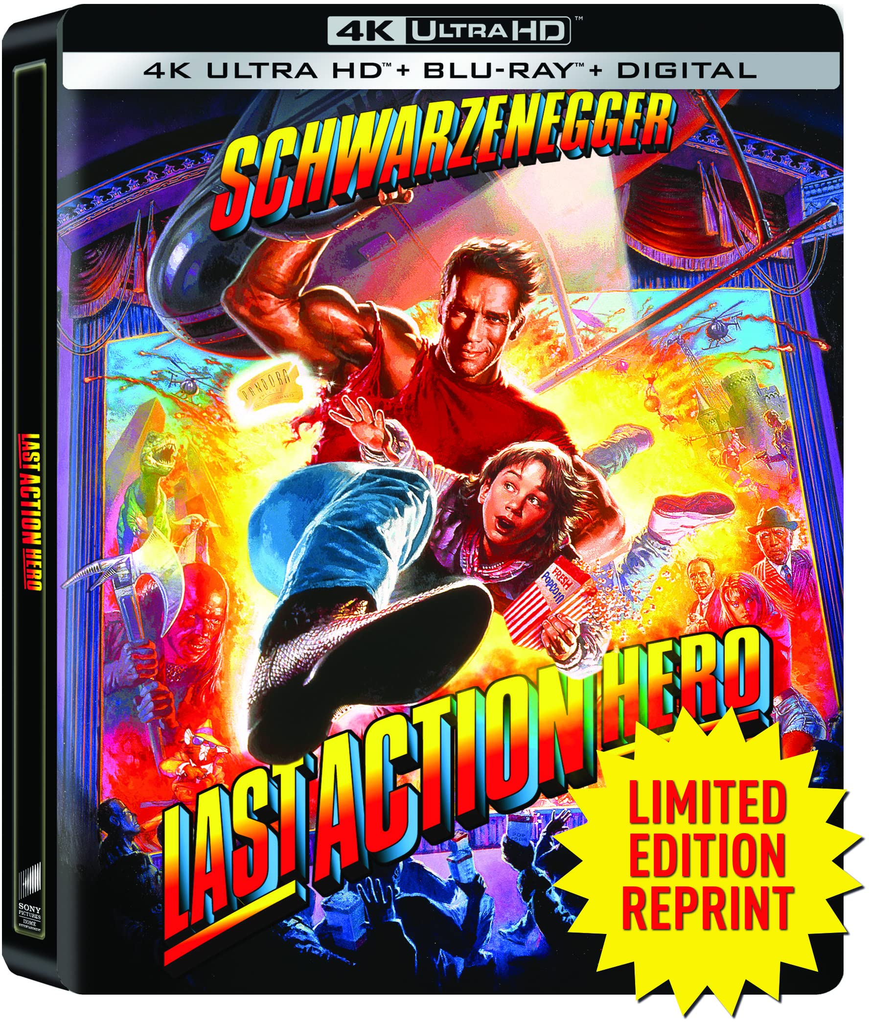 Last Action Hero (Limited Edition Steelbook) [4K UHD + Blu-ray + Digital]