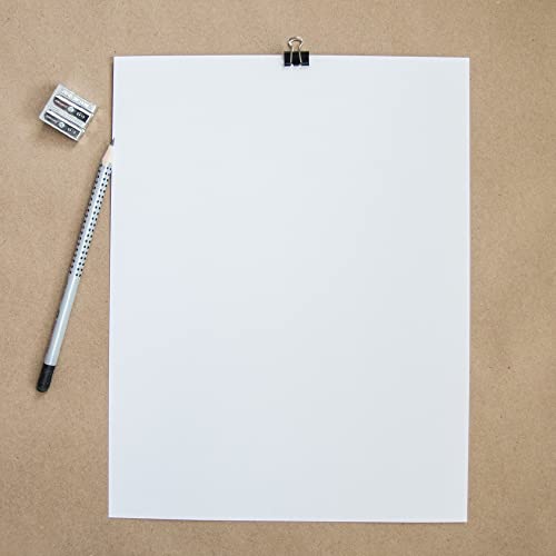 100 Pack of 3x5 inches Thick Heavyweight Index Cards on 110lb Card Stock - Perfect for Note-Taking, Studying, and Organization - Ideal for Classrooms, Office, and Home Use