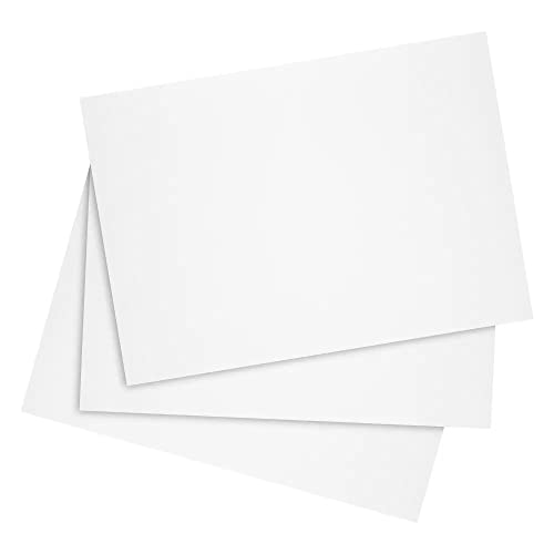 100 Pack of 3x5 inches Thick Heavyweight Index Cards on 110lb Card Stock - Perfect for Note-Taking, Studying, and Organization - Ideal for Classrooms, Office, and Home Use
