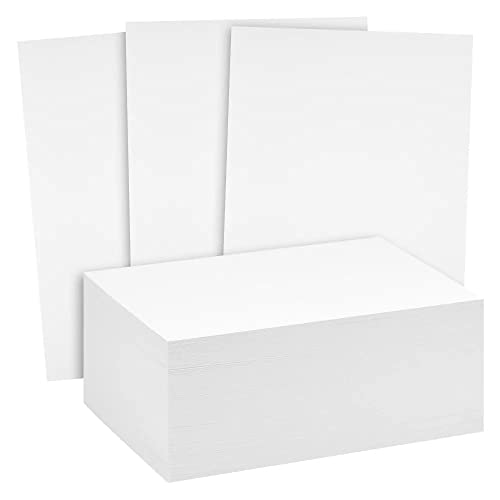 100 Pack of 3x5 inches Thick Heavyweight Index Cards on 110lb Card Stock - Perfect for Note-Taking, Studying, and Organization - Ideal for Classrooms, Office, and Home Use