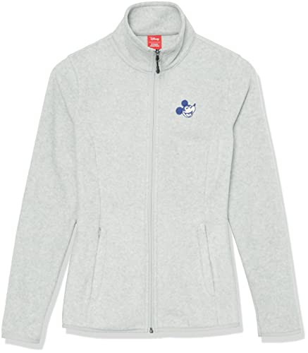 Amazon Essentials Disney | Marvel | Star Wars | Princess Women's Polar Fleece Full-Zip Mock Jackets, Happy Mickey, Medium