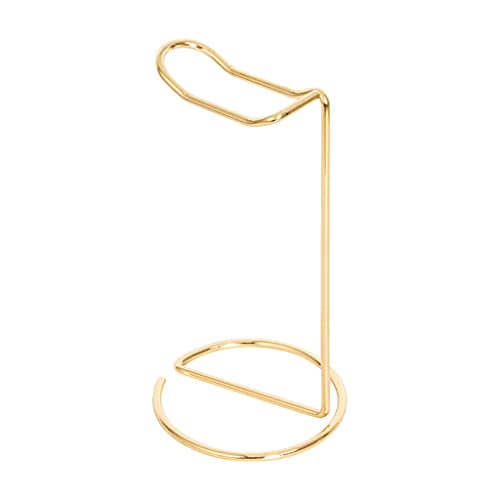 WANGFUFU Metal Gaming Headphone Stand Desktop Headset Hanger Base for All Headphones Size Desktop PC Game Earphone Accessories Headset Holder for Desk Metal Rose Gold