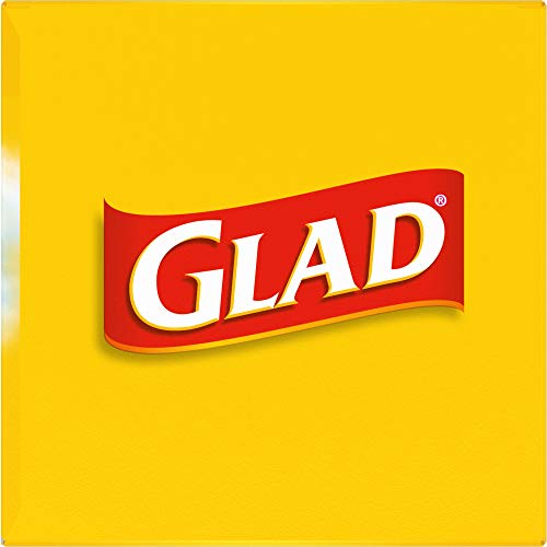 Glad OdorShield Small Trash Bags, Febreze Fresh Clean, 4 Gal, 26 Ct (Package May Vary)