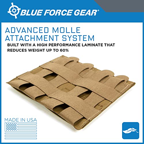 Blue Force Gear MOLLE Mag Pouches, Single Magazine Pouch, Airsoft Magazines Small Pouches - 3.5 x 5.5 x .13 Inches (Ranger Green)