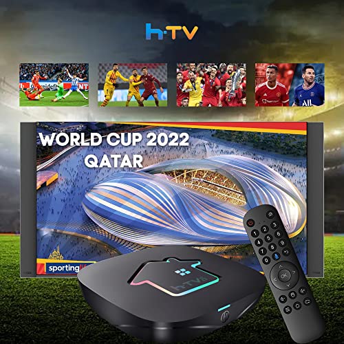 BOMIX 2023 Newest H8 HTV8, HTV 7 Updated Box IPTV Brazil More Videos 8K HDR Image Android 11 HDMI 2.0 LAN Multi-Media