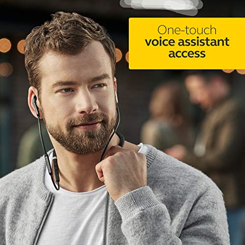 Jabra Elite 65e Alexa Enabled Wireless Stereo Neckband with In-Ear Noise Cancellation β Titanium Black