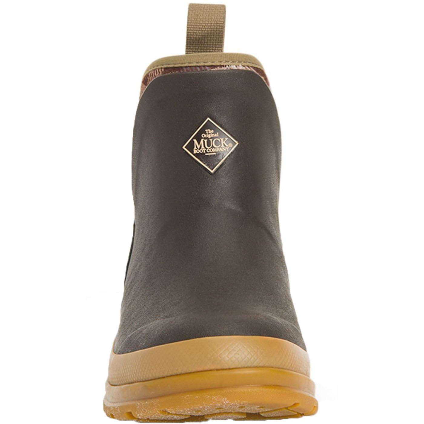 MUCK BOOT The Original COMPANY Women's Originals Ankle, Brown/Plaid/Gum, 5