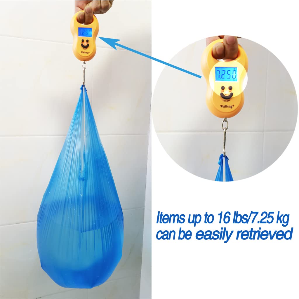 4 Gallon Trash Bag,Thicken Value Small Colorful Trash Bags with Handle,200 Counts Small Garbage Bags Wastebasket Trash Can for Bathroom Bedroom Office Kitchen
