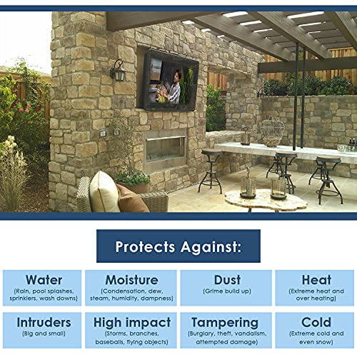 The TV Shield 19-29" Anti-Glare Outdoor TV Enclosure, (2nd Generation), Fits 19-29" Television
