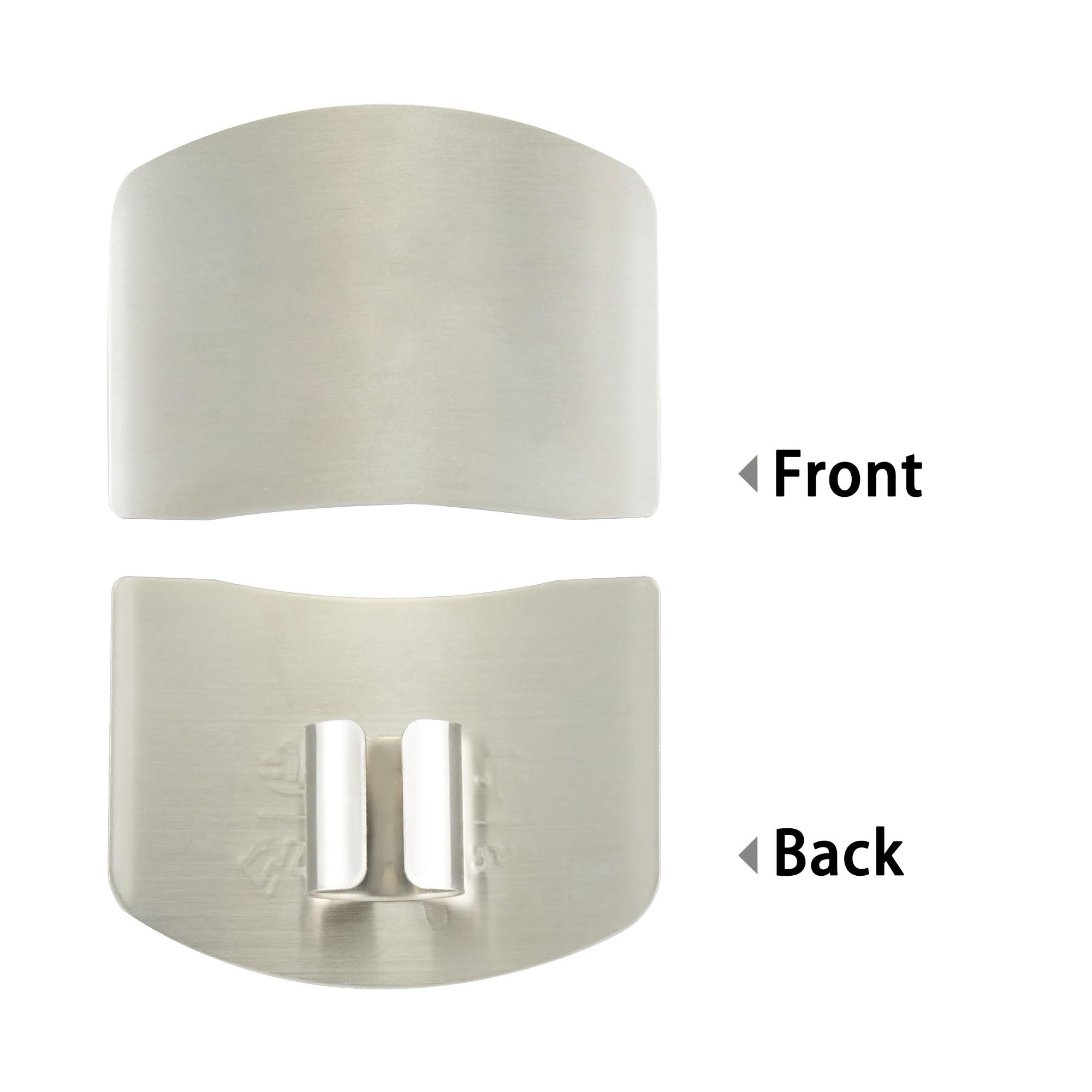 2 Packs Stainless Steel Finger Guards ,Cutting Knife Cutting Protector ,Kitchen Tool Guard Finger Protector For Slicing and Chopping