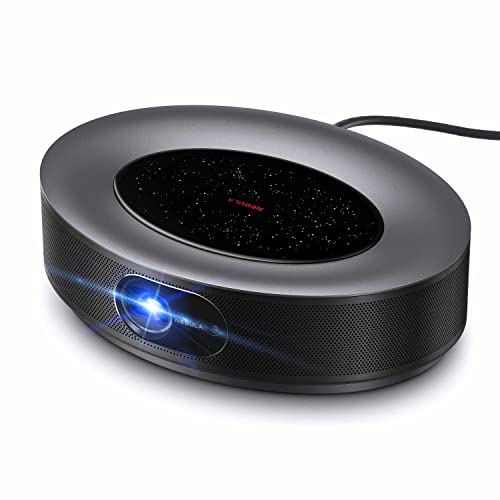 4K Projector, Anker Nebula Cosmos Max 4K UHD TV Home Theater/Entertainment Projector, Android TV 9.0 with 5000+ Apps, Dolby Digital Plus, 360° of True 3D Audio, HDR10, HLG