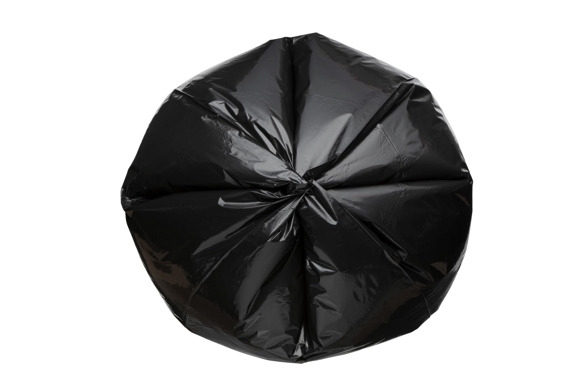 Top Knot Bags 45 Gallon Garbage Trash Bag 40X46" 1.5 Mil Black 100 Count Can Liner Bulk 40 Gallon 41 Gallon 42 Gallon 43 Gallon 44 Gallon Made in USA