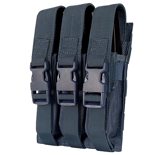 Condor Elite MA37-006 Triple Mp5 Mag Pouch Navy Blue