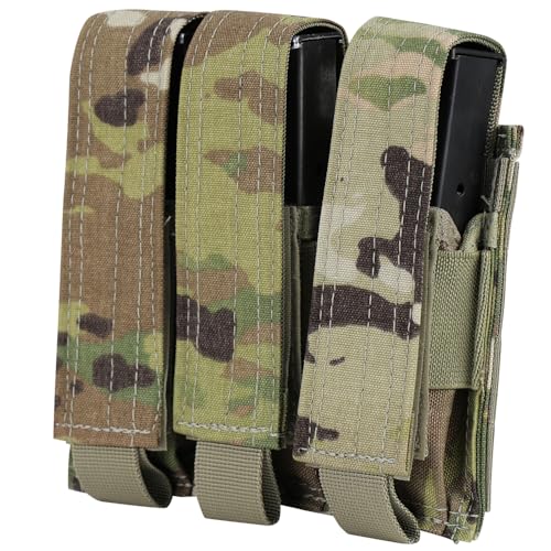 CONDOR MA52-800 Triple Pistol Mag Pouch Scorpion