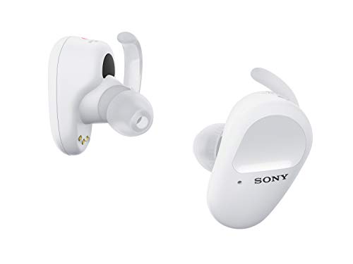 Sony WF-SP800N True Wireless Noise-Cancelling In-Ear Headphones - White