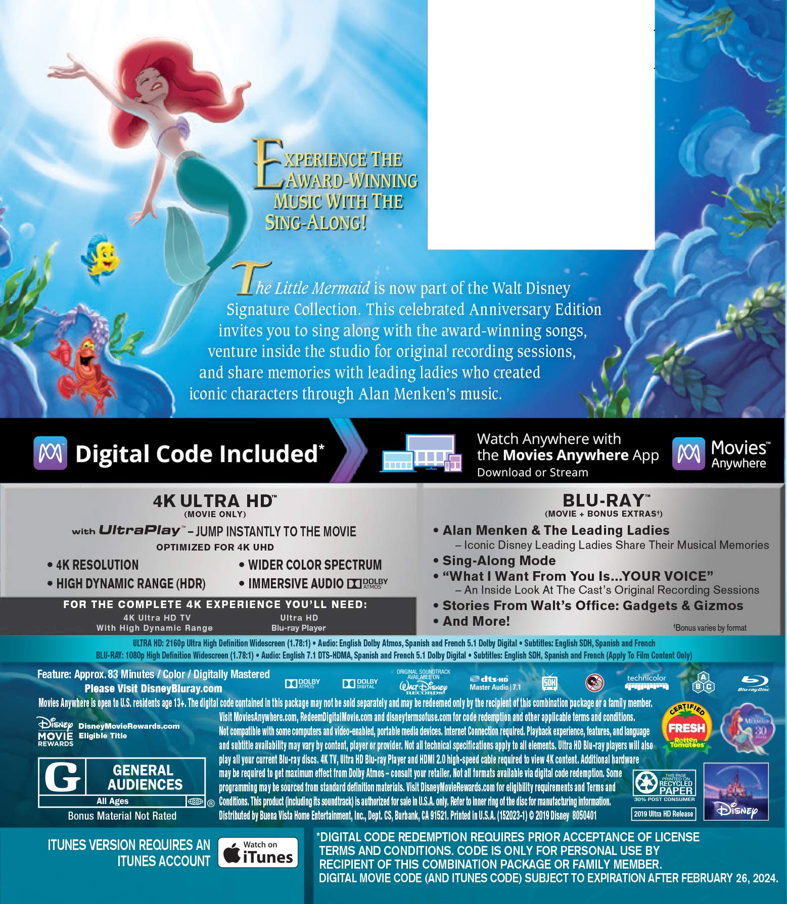 The Little Mermaid [4K UHD]