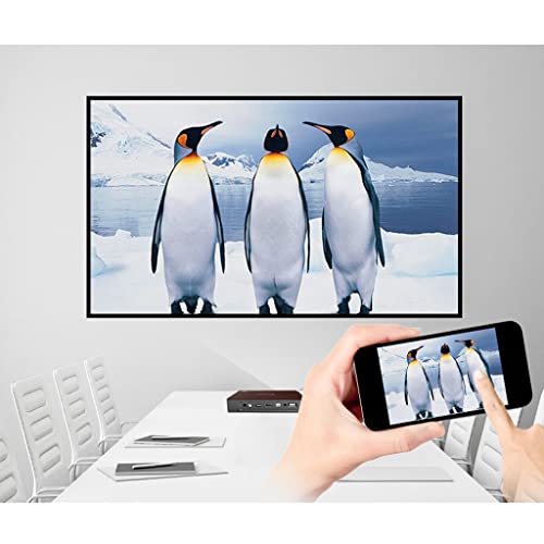 GPPZM Portable Mini Projector Home Theater Video Led Full Hd 720 P Resolution Beamer FreeShipping Projector for Smartphone