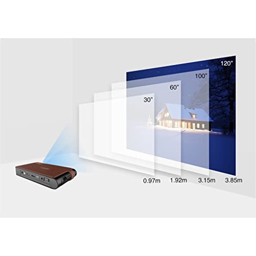 GPPZM Portable Mini Projector Home Theater Video Led Full Hd 720 P Resolution Beamer FreeShipping Projector for Smartphone