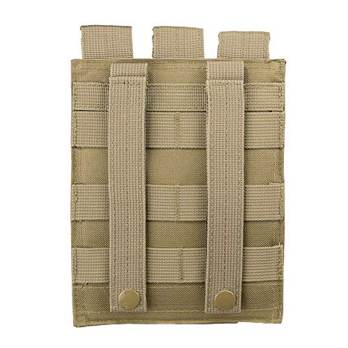 Triple Pistol MOLLE Extended Magazine Pouch 9mm & .40 S&W MP5 MP7 MP9 (Tan)