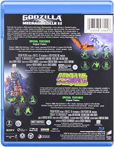 Godzilla Vs. Mechagodzilla II / Godzilla Vs. Spacegodzilla - Set [Blu-ray]