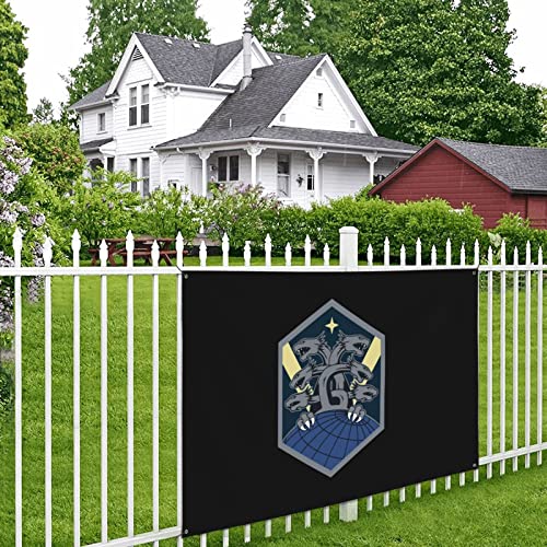 Emblem Of The Peterson-Schriever Garrison Personalized Festive Banners To Add Atmosphere To Your Celebration 47Γβ71in