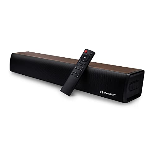 Sony KD32W830K 32-Inch HD LED HDR TV with Google TV (2022) Bundle with Knox Gear 60-Watt Compact Wireless Bluetooth Soundbar (2 Items)