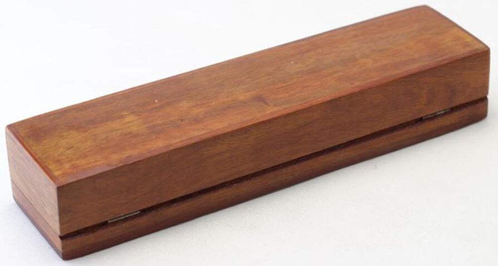 Black Temptation [Flower] Wooden Chopsticks Box Flatware Storage Box Cutlery Organizer Case